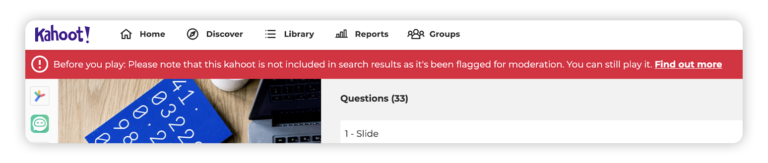 Safety guide for content on Kahoot! | Kahoot! Trust Center